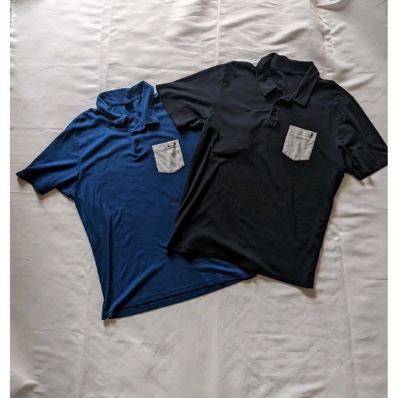 Oakley | Shirts | 2 Oakley Xl Regular Fit Mens Golf Polo Shirts Casual ...